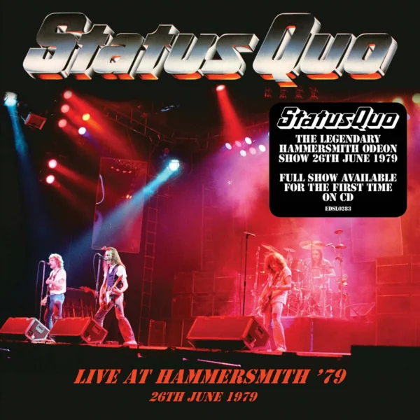 Status Quo – Live In Hammersmith ’79 (2CD)(Pre-Order) | Status Quo ...